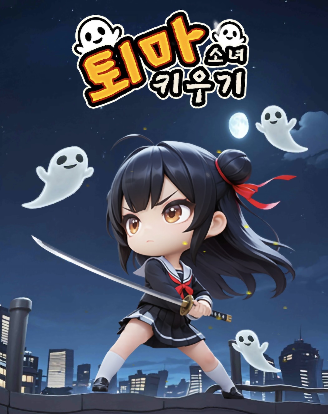 A dazzling exorcism action game that cuts through the darkness ...