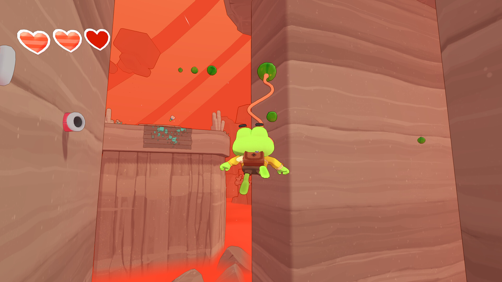 Big Hops: A 3D platformer with thrilling frog-tongue action ...